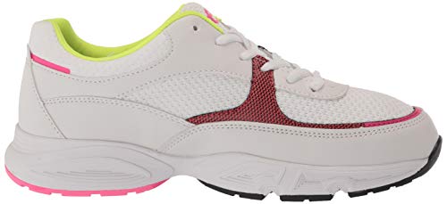 Easy Spirit Women's Galaxie3 Sneaker, White 142, 12 Wide