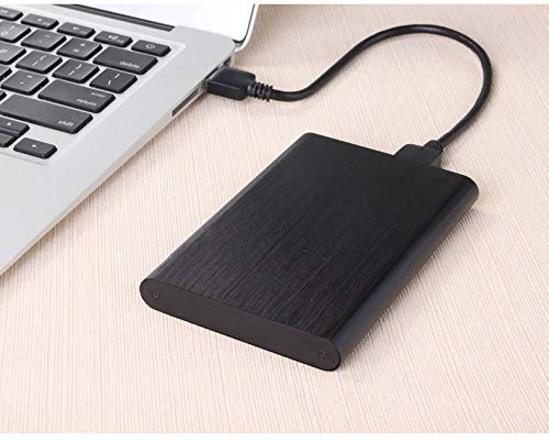 External Hard Drive 2TB Portable Hard Drive for Mac, Desktop, PC, Laptop, Ultra Slim Portable External Hard Drive(2TB Black)