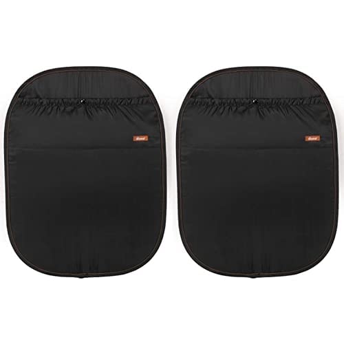 Diono Stuff 'n Scuff, Back Seat Protector, Black (Pack of 2)
