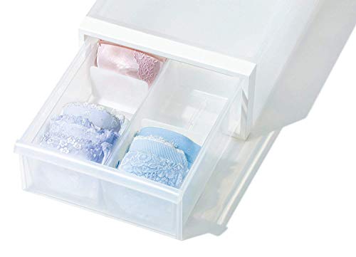 Like-It | CSP-11 | Drawer Organizer | Lingerie Case | One adjustable divider included | 12.99." × 5.51" × 3.74" | Clear |