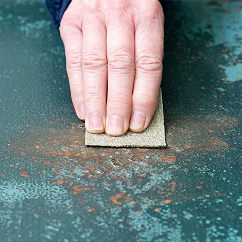 Fandeli | Multi-Purpose Sandpaper | 60 Grit | 25 Sheets of 9'' x 11'' | Metal and Wood Sandpaper | Wall Sandpaper | Hand Sanding | Orbital Sanders
