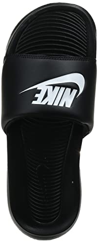 NIKE Women's Victori One Slide Trail Running Shoe, Black White Black, 6