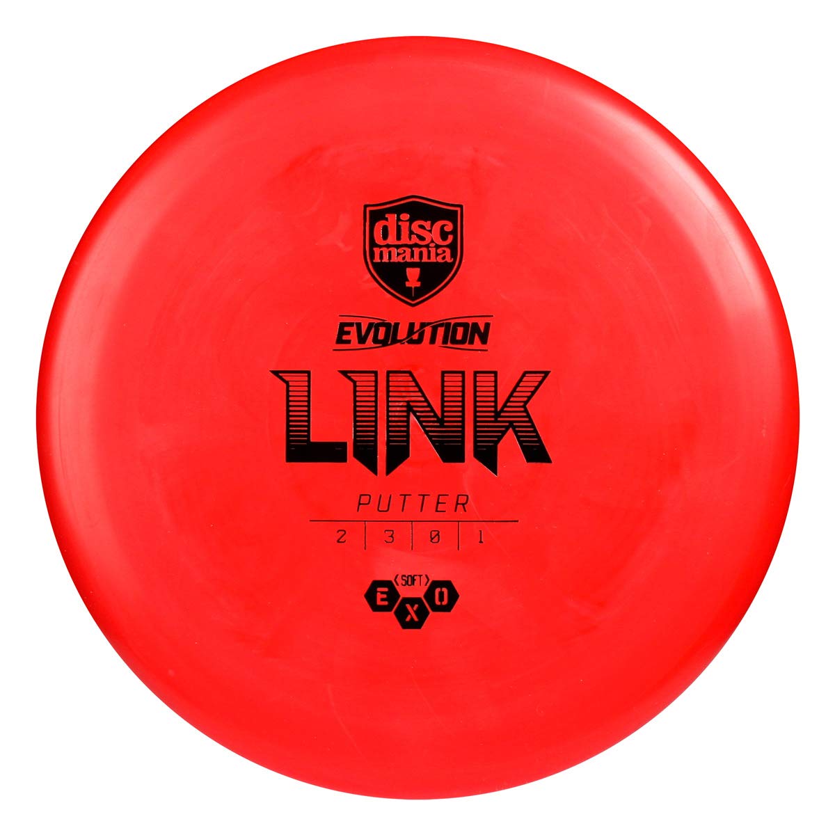 Discmania Evolution Exo Soft Link Putter Golf Disc Pack of 3-173-176g (Colors May Vary) Putting Practice Disc Golf Putter Pack