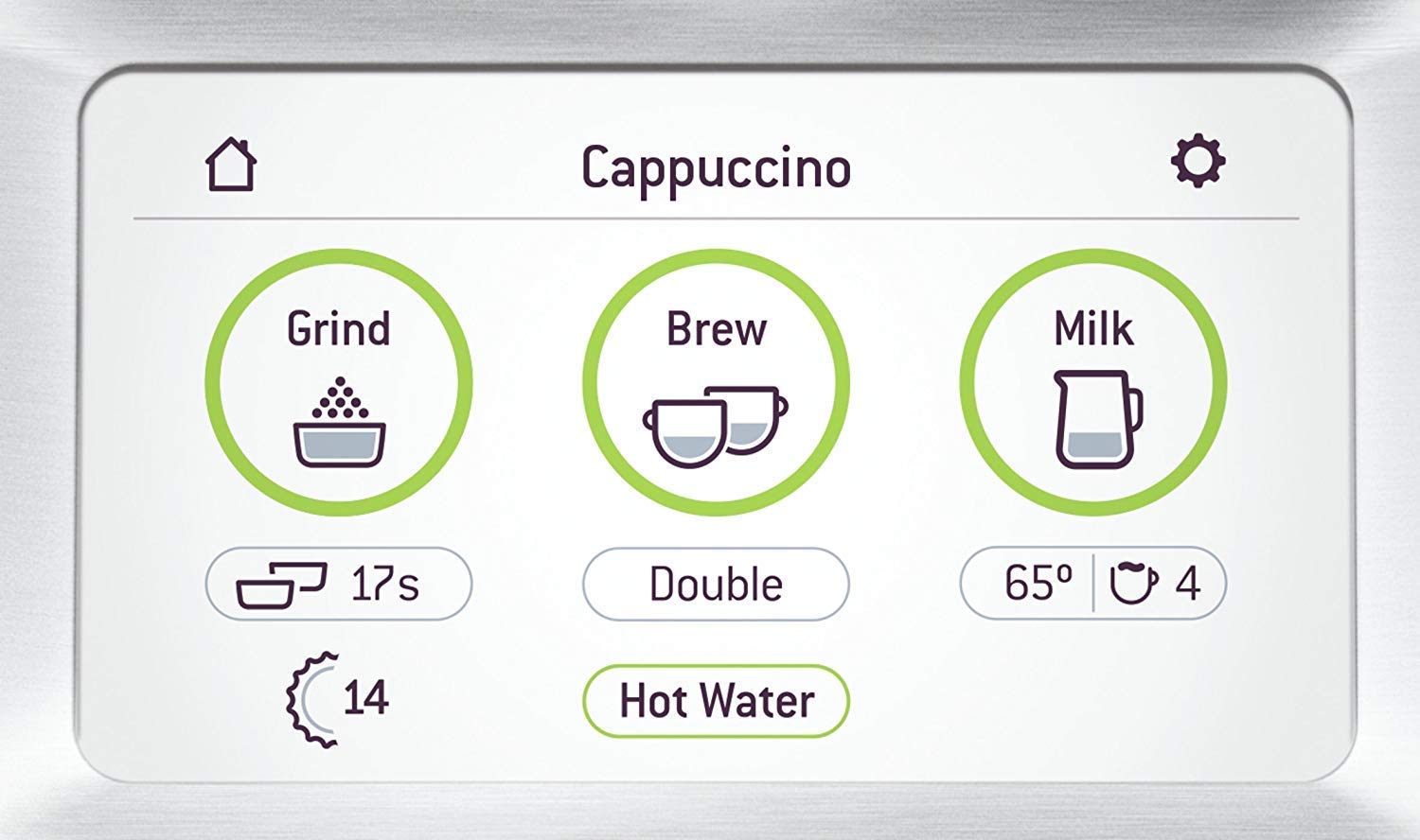 Breville Barista Touch BES880BSS Stainless Steel Espresso Machine w/Touchscreen Controls + Built-In Grinder + Knock Box Mini