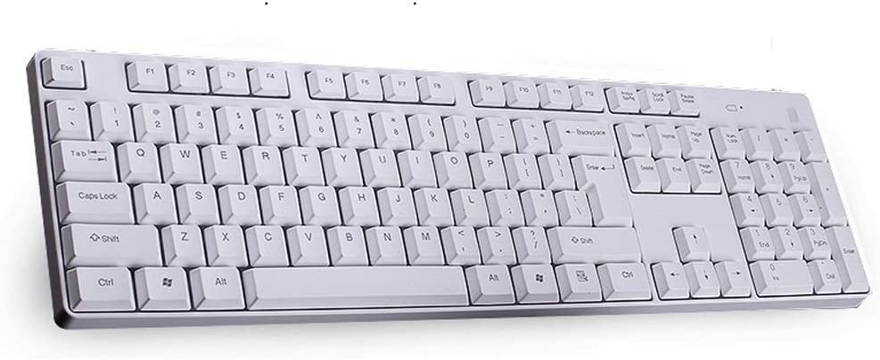 EYEARN Wireless Gaming Keyboard + Slim, Durable, Ergonomic, Silent, Waterproof, Silent Key + Backlit Wireless Keyboard (Color : B) Easy to Carry, Feel Comfortable
