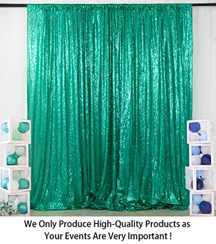 Photobooth Background-4FTx7FT-Green-Sequin Backdrop Curtain, Sequin Fabric Backdrop, Wedding Backdrops, Glitter Backdrop, Sequin Curtains Photography Backdrop (Green)