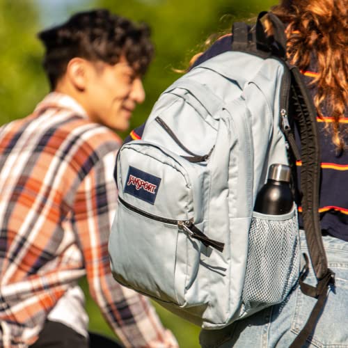 JanSport Big Laptop Backpack for College - Computer Bag with 2 Compartments, Ergonomic Shoulder Straps, 15โ Laptop Sleeve, Haul Handle - Book Rucksack, Pastel Lilac