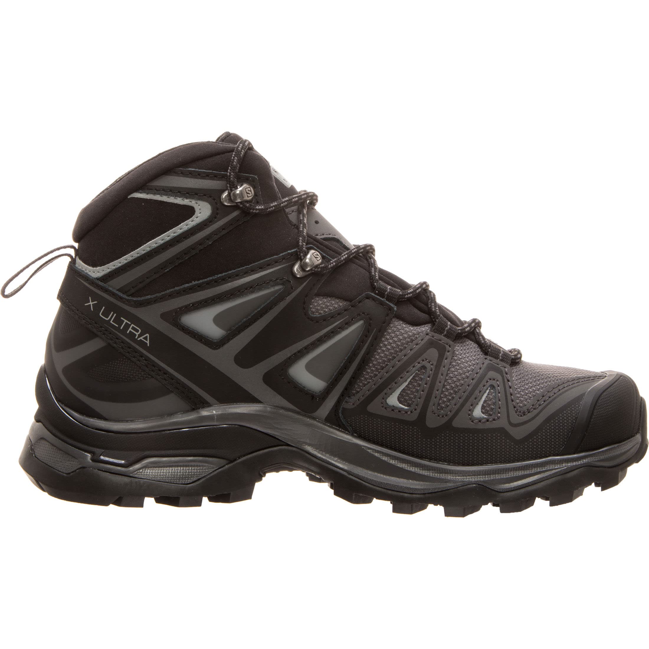 Salomon X Ultra MID 3 AERO Hiking Boots for Women, Shadow/Urban Chic/Bleached Sand, 5