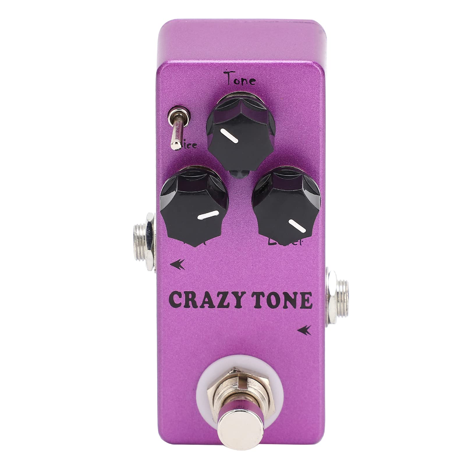 Distortion Guitar Effect Pedal Crazy Tone Full Analog Circuit Accessories For Electrical, Very Durable For Long Time Use.