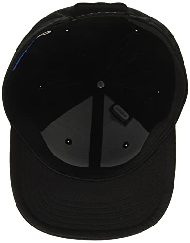 Costa Del Mar Mens Isla Flat Brim Snapback Cap, Black, One Size US