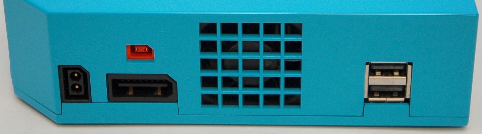 Nintendo Wii Limited Edition Blue Video Game Console Home System RVL-101