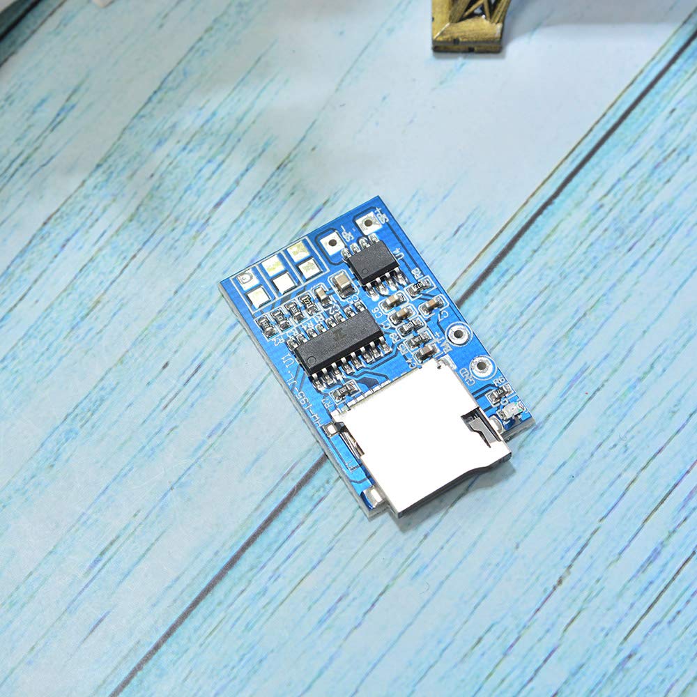 Comimark 2Pcs GPD2846A TF Card MP3 Decoder Board 2W Amplifier Module for Arduino