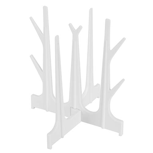Keenso Space Saving Bottle Drying Rack, Portable Bottle Dryer Holder for Baby Bottles Reusable Baggies, Dishes, Cups, Glass and Bottles Great for Home Travel