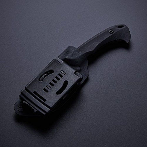 BucknBear Custom Handmade D2 Tool Steel Fixed Blade Tactical hunting Knife with Kydex Sheath and belt Clip (G10 Handle)