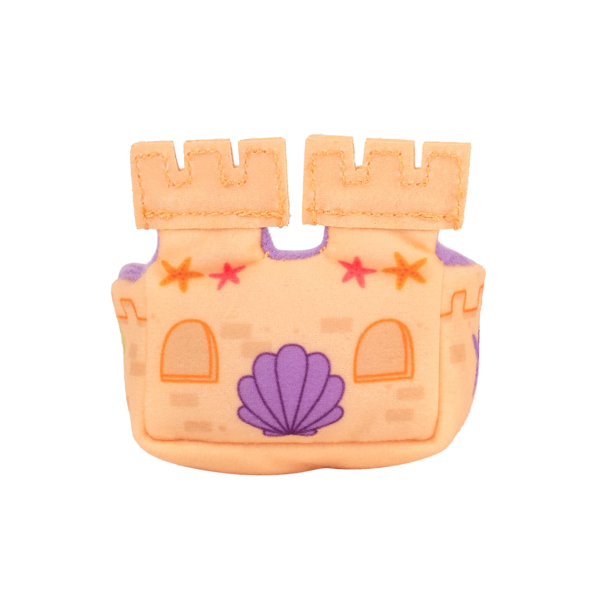 Squishville by Squishmallows Mini Plush Room Accessory Set, Playroom, 2” Esmeralda Mini-Squishmallow and 2 Plush Accessories, Marshmallow-Soft Animals, Playroom Toys
