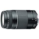 Canon EF 75-300mm f/4-5.6 III Lens Bundled with Lens Hood + Lens Pouch + 58mm UV Filter + Lens Cap Keeper + Microfiber Cleaning Cloth (6 Items)