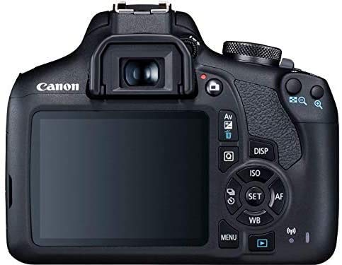 Canon Eos 2000D (Rebel T7) Bundle: Includes 18-55mm Zoom Lens, Tripod, 64GB Memory Card, Carry Case, and 3-Piece Filter Kit for Stunning Photos and Videos