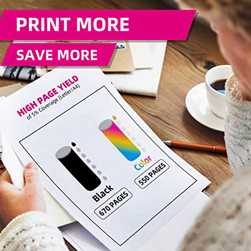 Intactech 30XL Compatible Kodak 30 Ink Cartridges K30XL 30B 30C Black Color Ink Combo Pack for Kodak ESP 3.2 C110 C310 C315 Office 2150 2170 Hero 3.1 5.1 Series Printer (3 Black, 2 Color)