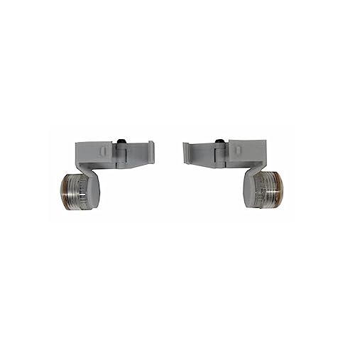 npkgvia 1Pair LED Light Night Navigation Light Color Lamp Suitable for DJI Mavic Mini Accessorie Drone with A Camera (Grey, One Size)