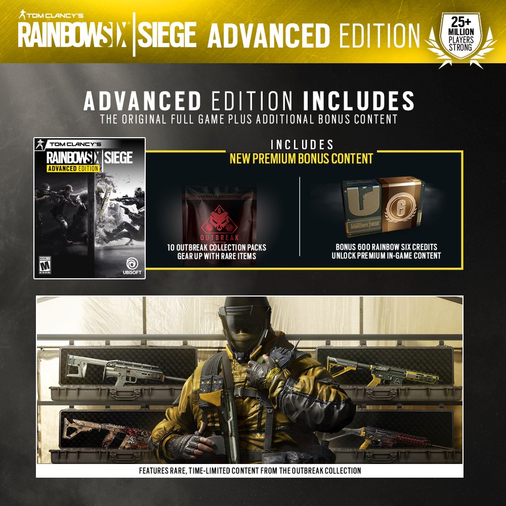 Tom Clancy's Rainbow Six Siege - PlayStation 4 Advanced Edition