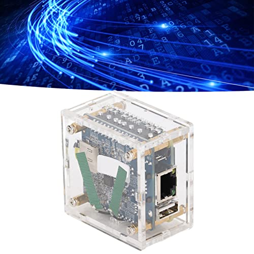 FECAMOS Hotspot Module, Low Bit Error Rate Solve Distance Limitation 1.3in Screen MMDVM Hotspot Board with USB Cable for Network Cable Connection