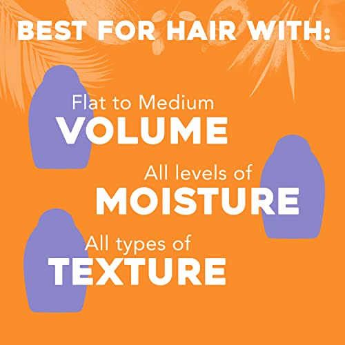 OGX Thick & Full + Biotin & Collagen Extra Strength Volumizing Shampoo + Conditioner with Vitamin B7 & Hydrolyzed Wheat Protein for Fine Hair, 13 fl oz, Pack of 2