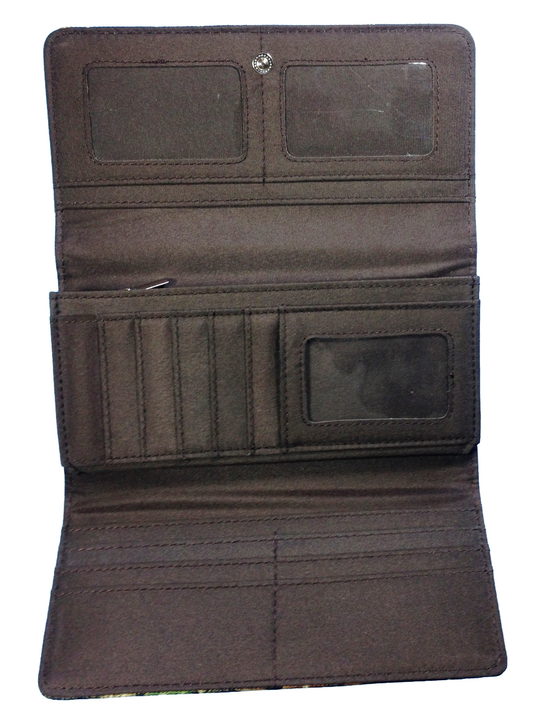 Official Women Mossy Oak Camo Tri Fold Wallet Ladies Camo Western Wallet with Camo Cutie BT-2