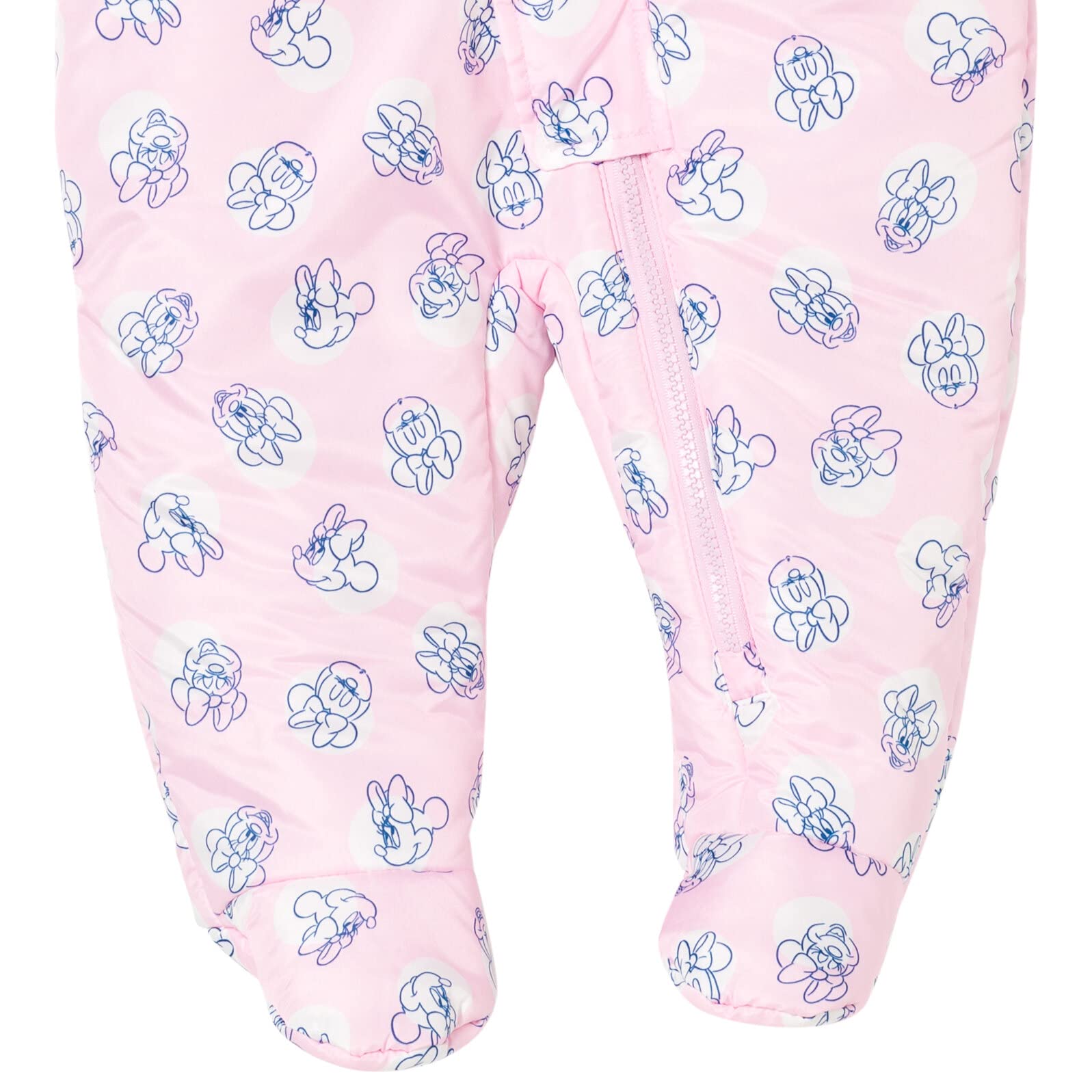 Disney Minnie Mouse Newborn Baby Girls Outerwear Pram Suit Pink 0-3 Months