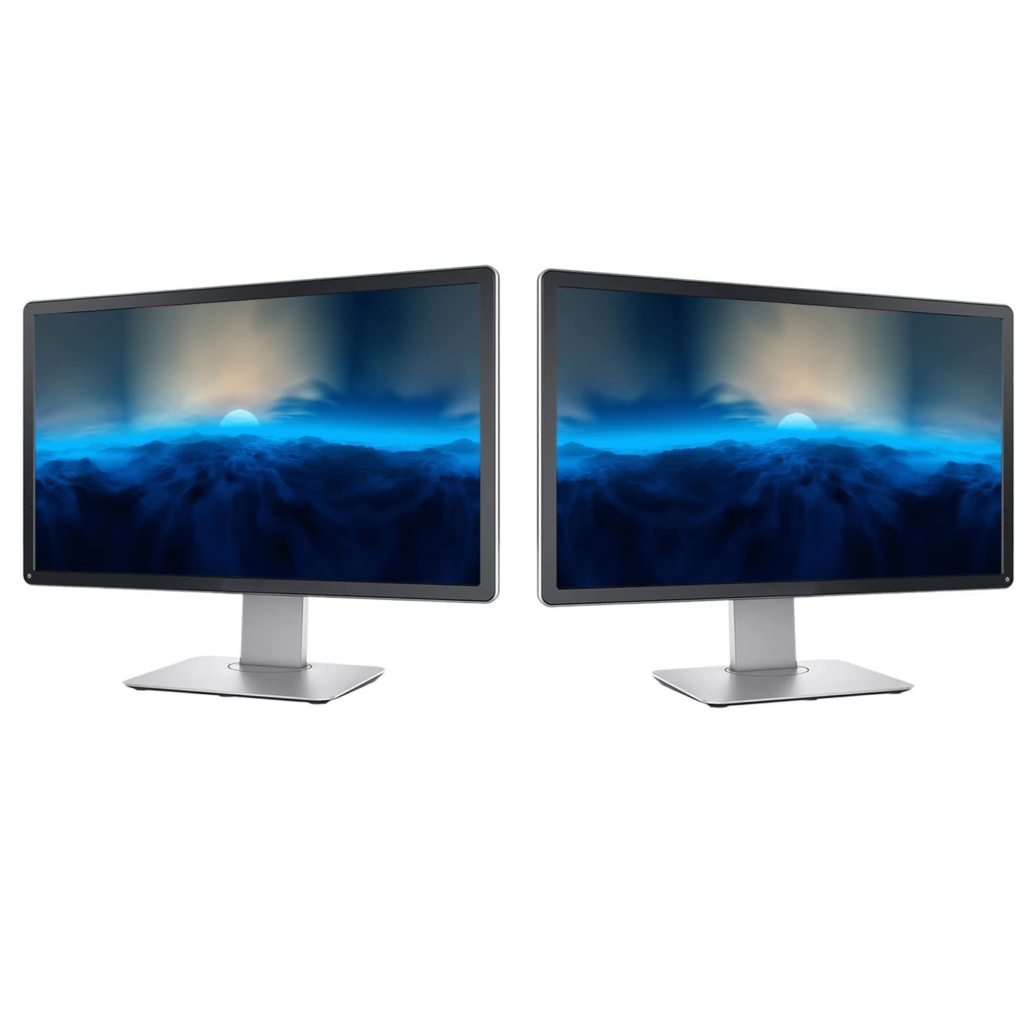 Dell Desktop Computer PC Small Form Factor Intel i5-4th Gen, 16 GB RAM, 1 TB HDD, Keyboard and Mouse, Wi-Fi Bluetooth, Dual New 24 Monitor, 4 in 1 USB Hub, 16 GB Flash Drive Windows 10 Pro (Renewed)