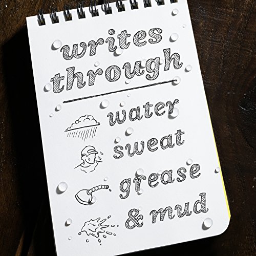 Rite in the Rain Weatherproof Black Metal Bullet Pen - Black Ink (No. 96)