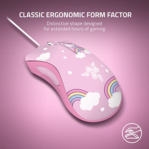 Razer Kraken BT Headset: Bluetooth 5.0-40ms Low Latency Connection & Friends Edition & DeathAdder Essential + Goliathus Medium Bundle: 6400 DPI Optical Sensor - 5 Programmable Buttons