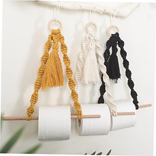 Paper Towel Wall Mount 1Pc Wall Hanging Shelves Paper Holder Bathroom Accessories Paper Rack Tissue Decorative Shelving