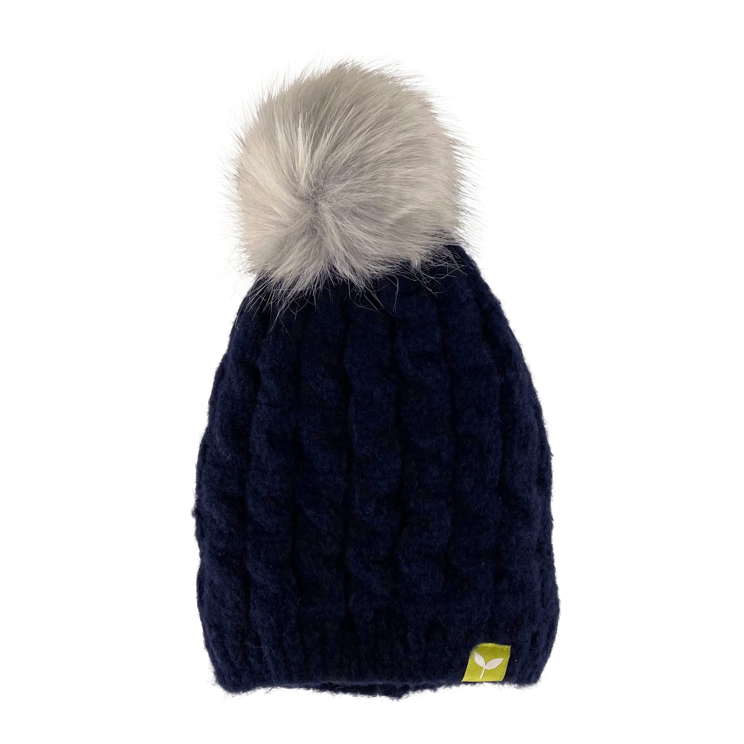 CG HABITATS Kids | Kushi-Riki Fleece Lined Snow Bunny Beanie Navy