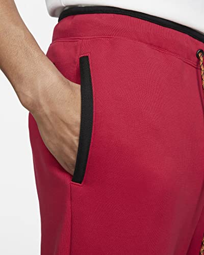 Jordan Jumpman Men's Fleece Pants (Large, Mystic Hibiscus/Black)