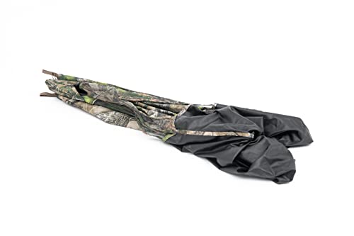 Nukem Grab & Go Hunting Ground Blind - TrueTimber HTC Green - Lightweight Stake-Free Pop Up Turkey & Deer Blind (Standard)
