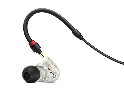 Sennheiser Pro Audio IE 40 PRO, molded in ear dynamic monitors (Clear)