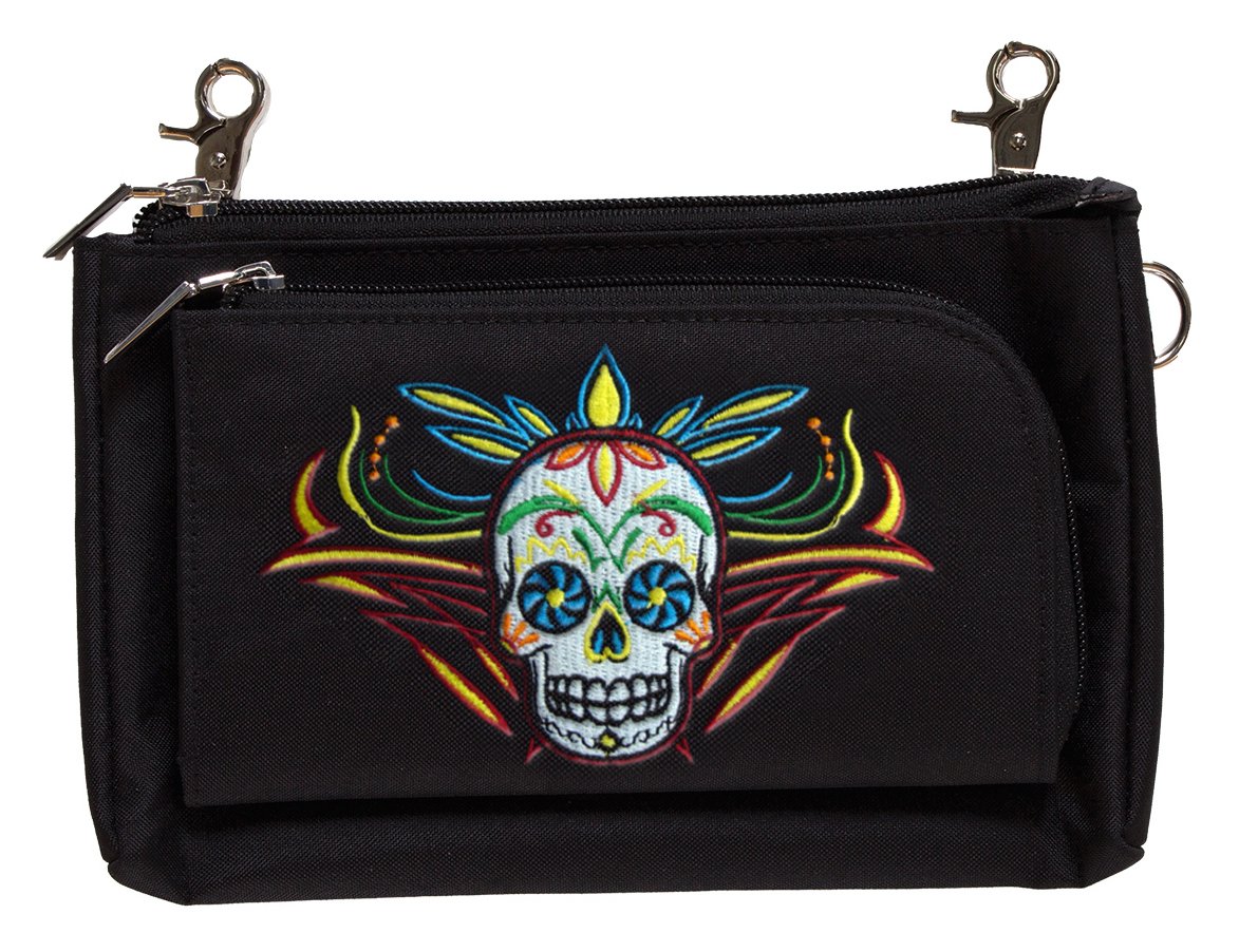 Open Road Girl Adjustable Strap Hip Purse for Women with Lobster Claw Clips, Three Ways to Wear: Hip Clip, Strap It Around, and Over Your Shoulder