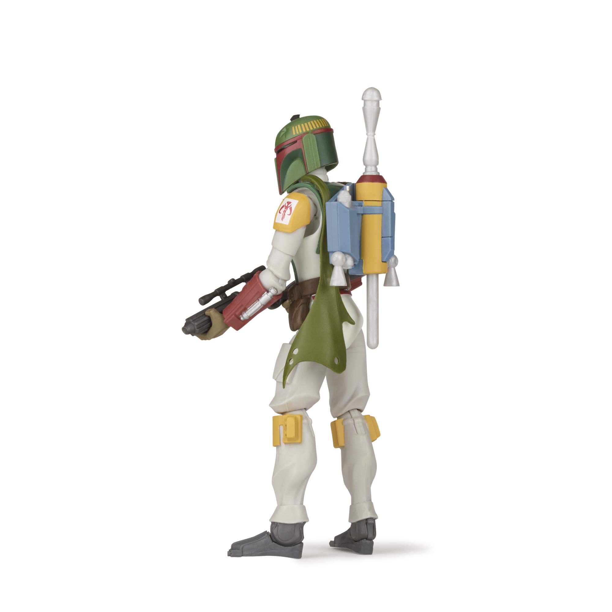 STAR WARS Galaxy of Adventures Boba Fett Toy 5-inch Scale Action Figure with Fun Projectile Feature, Toys for Kids Ages 4 and Up