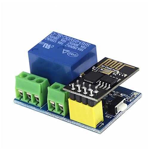 ESP8266 ESP-01/01S 5V WiFi Relay Module Things Smart Home Remote Control Switch Phone APP ESP01 ESP-01 Wireless WiFi Module (Color : ESP-01S)