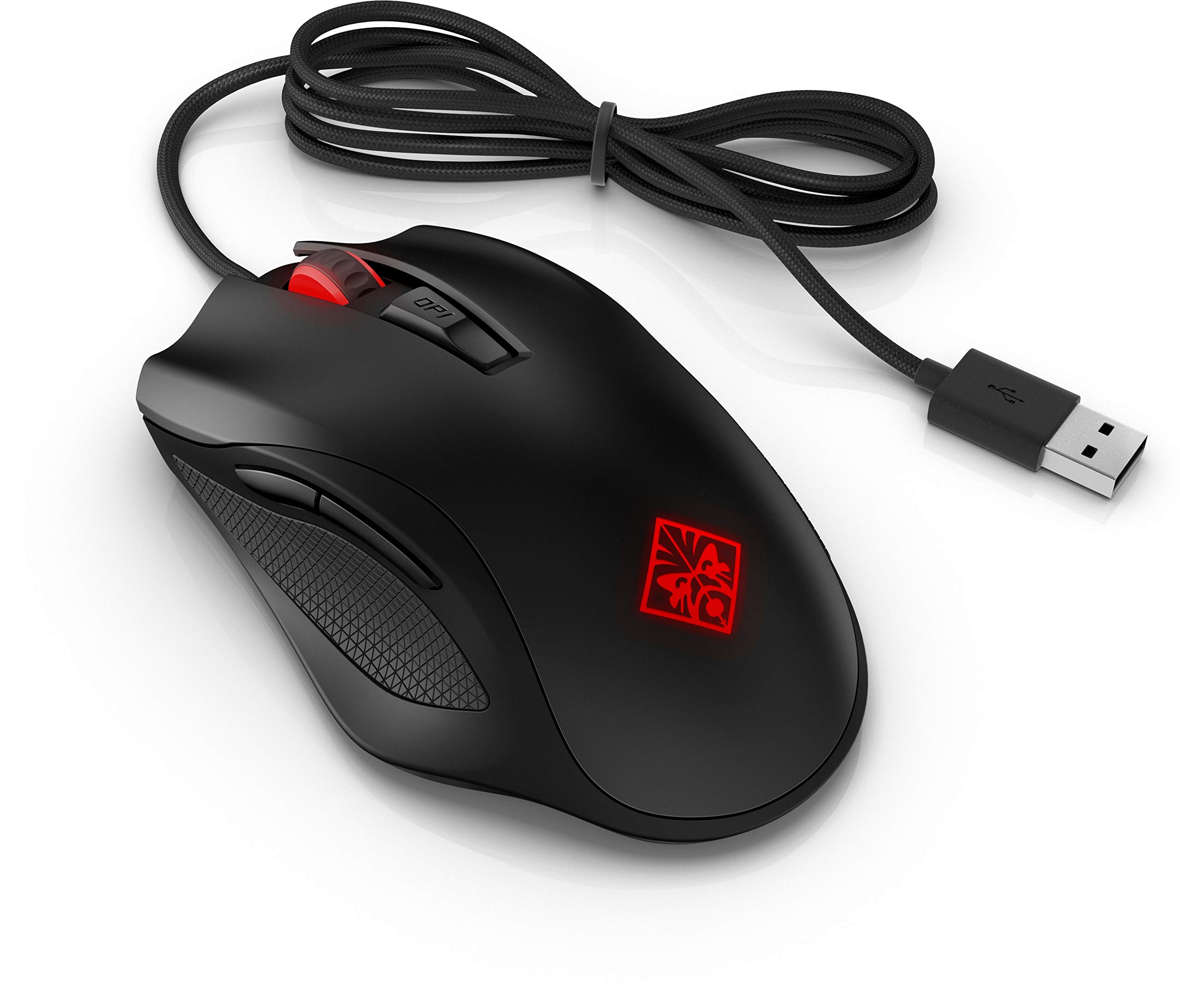 OMEN by HP Wired USB Gaming Mouse 600 (Black/Red)