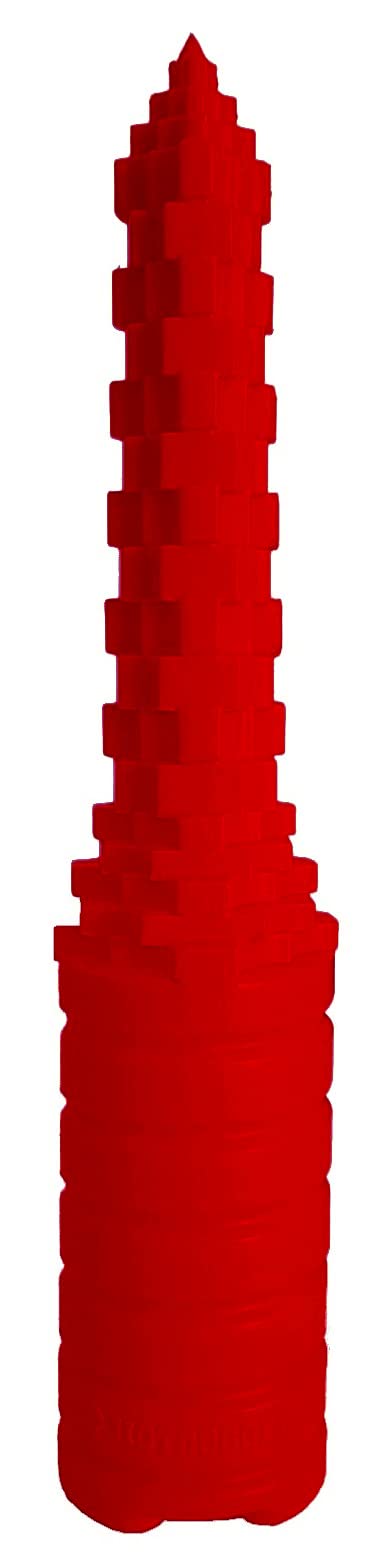 Hotdogger, Hot Dog Bun Driller Perfect for Grilling and BBQ, Ideal Size for Brats and Other Sausages (Red)