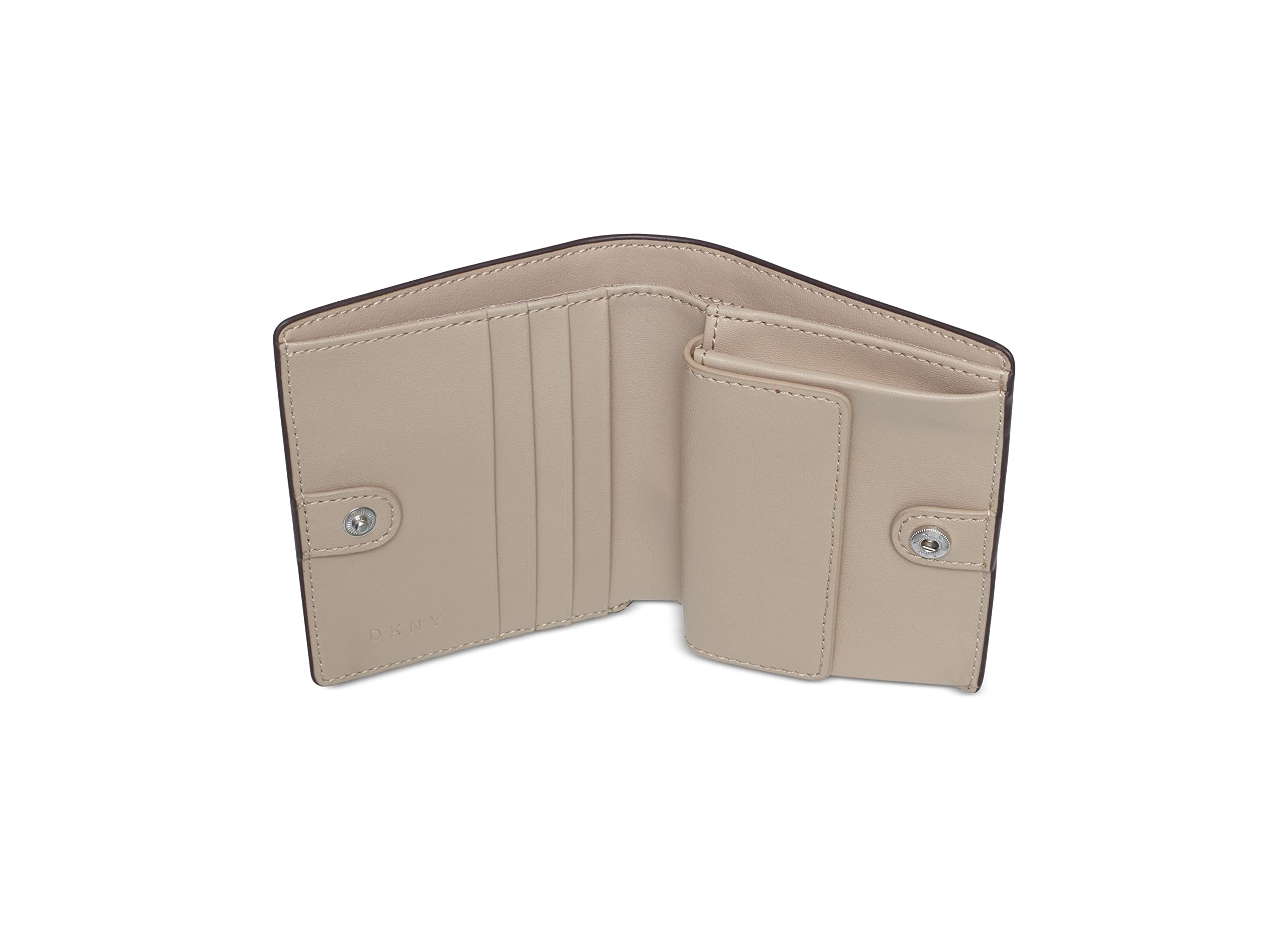 DKNY Womens Gigi Leather Flat Wallet