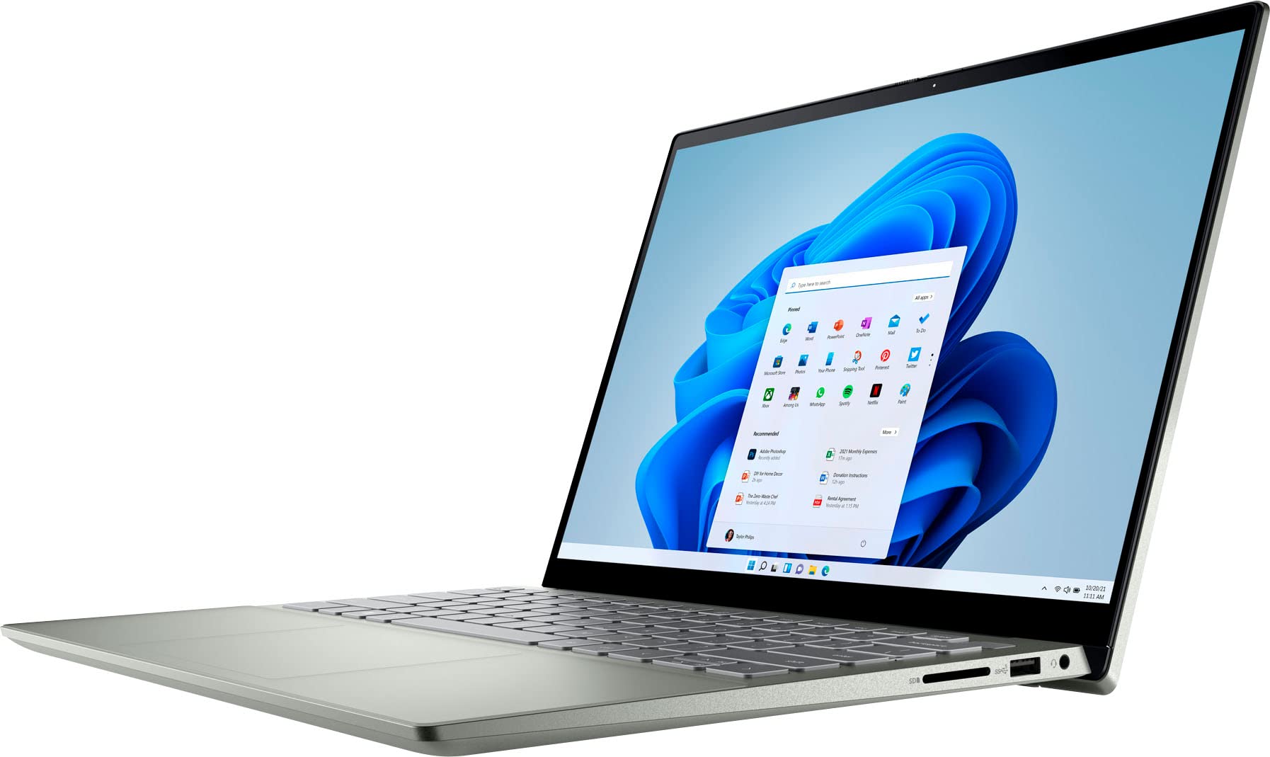 Dell Inspiron 2-in-1 High-Performance Business Laptop 14" Touchscreen WUXGA IPS (AMD Ryzen 7 5825U, 16GB RAM, 1TB PCIe SSD, AMD Radeon, Backlit KYB, FP Reader, WiFi 6, BT 5.2, HD Webcam, Win 11Pro)