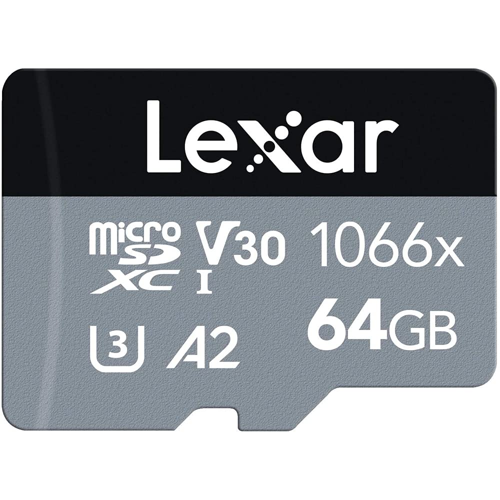 DJI Action 2 Dual-Screen Combo Camera Bundle with Magnetic Protective Case for Action 2, Lexar 64GB MicroSDXC Memory Card, 7" Hard EVA Case and 2 YR CPS Enhanced Protection Pack