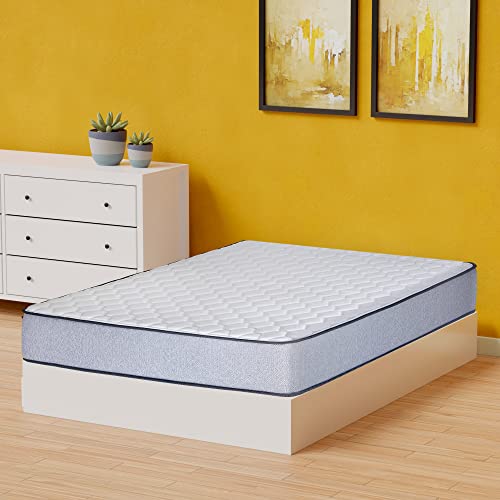 Mayton, 10-Inch Medium Firm High Density Foam Mattress, Comfortable Mattress for Cooler Sleep, Supportive & Pressure Relief, Full XL