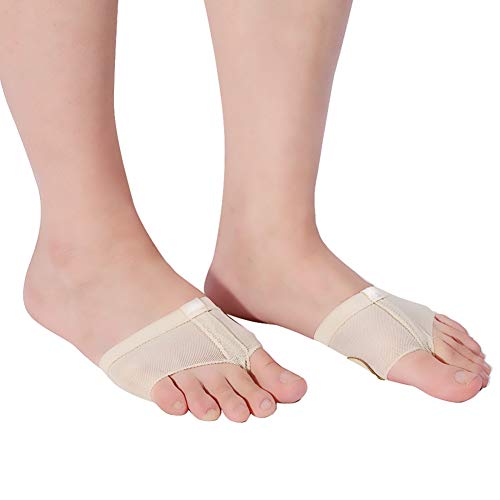 Dance Paws Pad, Foot Undies Thongs Half Sole Dance Shoes Lyrical Bare Foot Thong Ballet Shoes for Womens Girls