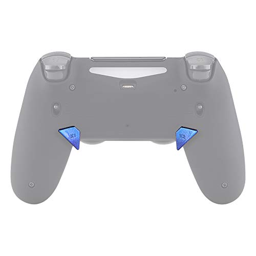 Chameleon Purple Blue Glossy Replacement Redesigned Back Buttons K1 K2 Paddles for PS4 eXtremeRate Controller Dawn 2.0 Remap Kit