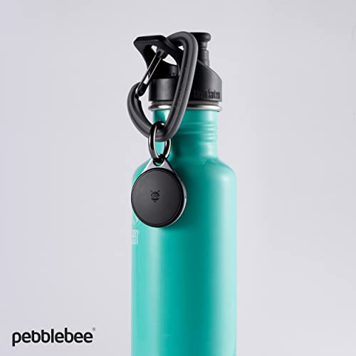 Pebblebee Clip | Rechargeable Item Tracker | Compatible with Apple Find My | 500ft Bluetooth | Water Resistant | Works with Google Assistant & Amazon Alexa