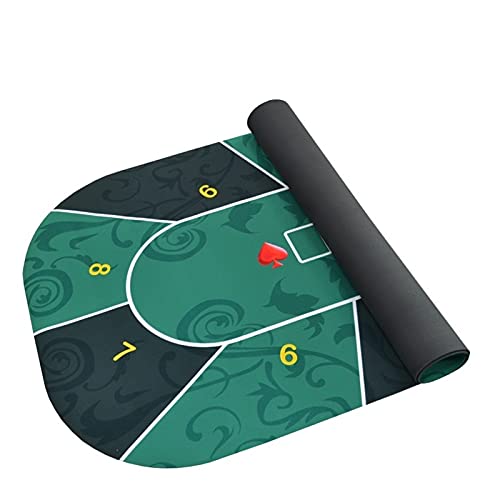 Felt Poker Tablecloth Texas Poker Tablecloth Casino Poker Set Board Game Mat Table Mat Home Gaming Desk Pad Poker Accessory