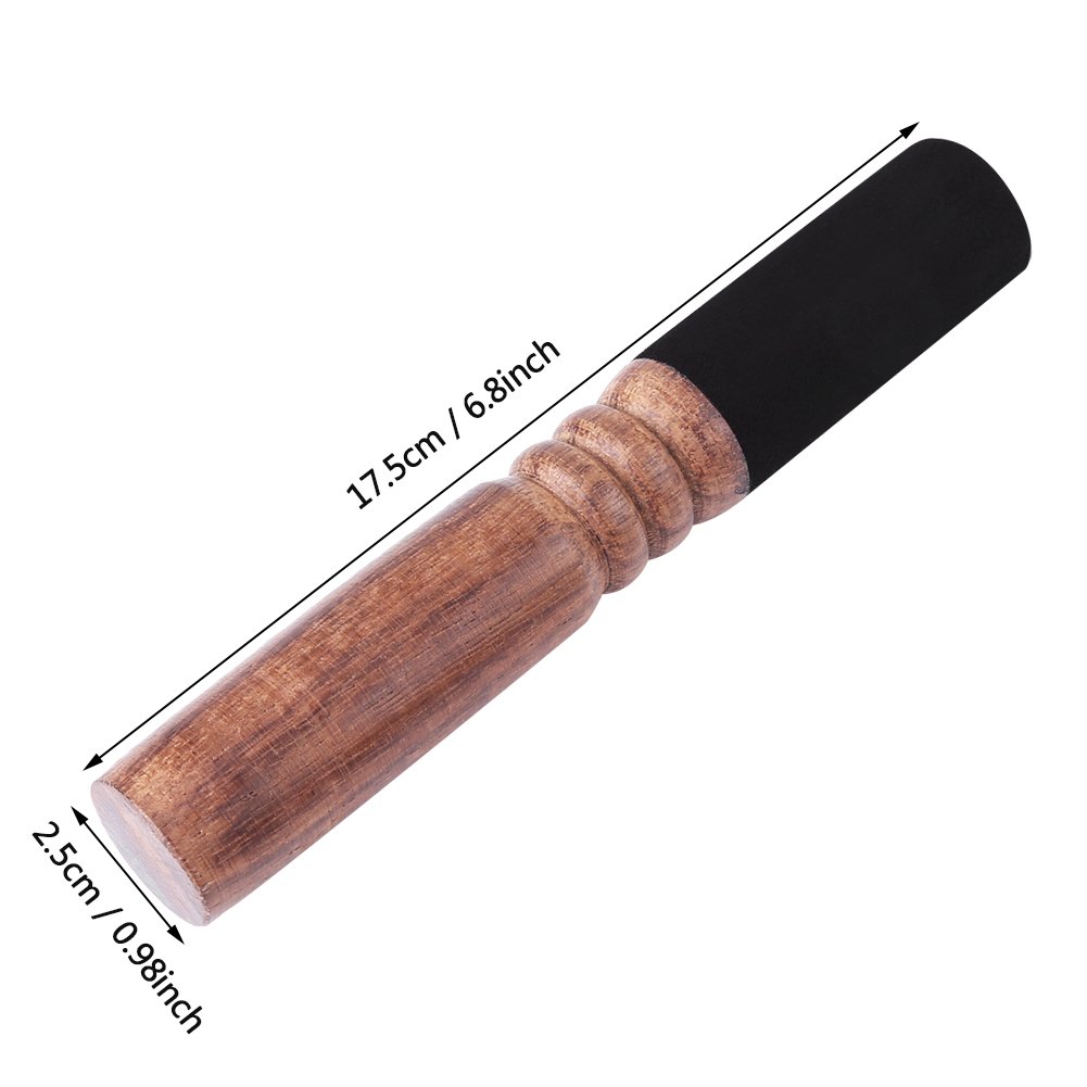 Singing Bowl Striker, 1Pc Tibetan Singing Bowl Wood Mallet Striker Wooden Stick Article for Meditation Chakra Healing Prayer Yoga and Mindfulness